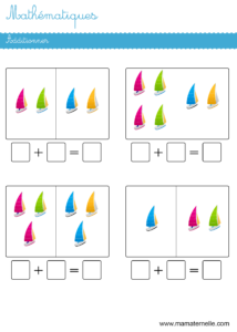 Mathématiques : additionner - Ma Maternelle