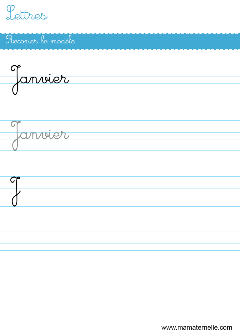 Coloriage du mois de Janvier - Ma Maternelle