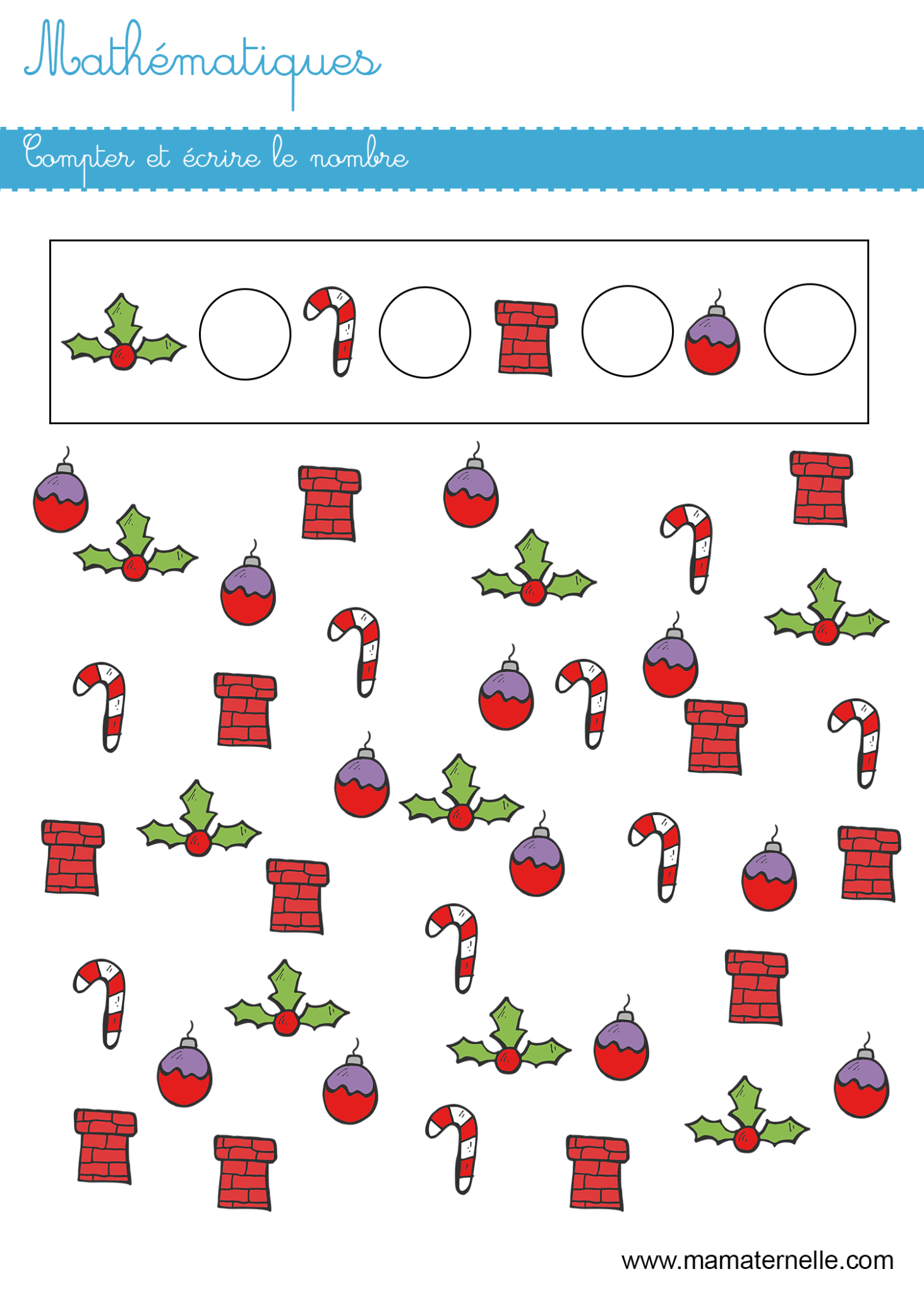 Mathématiques : compter et écrire le nombre - Ma Maternelle