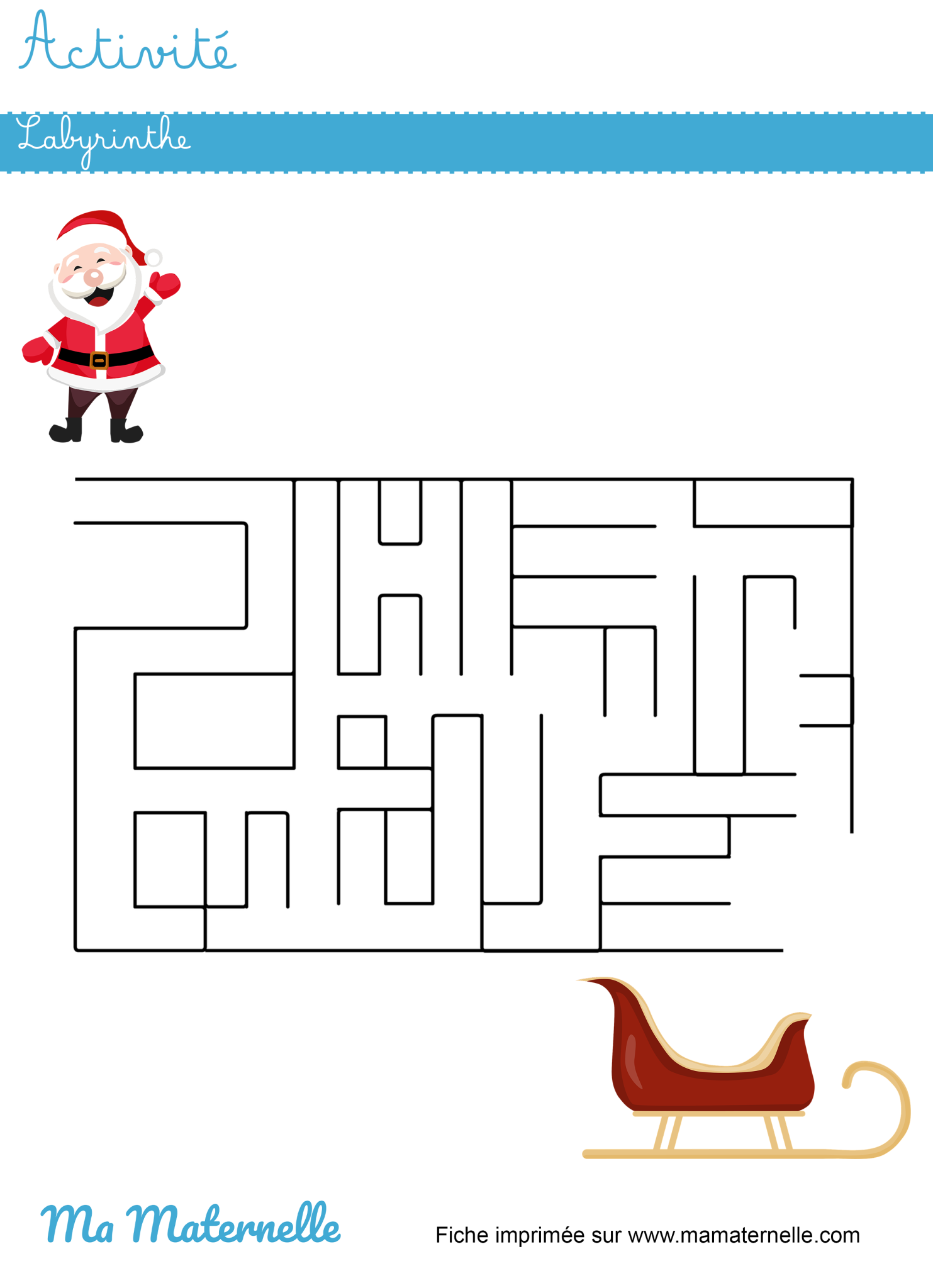 Activité : labyrinthe - Ma Maternelle