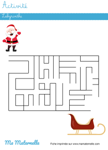 Activité : labyrinthe - Ma Maternelle