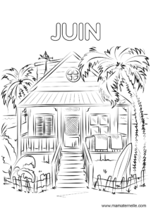 Coloriage du mois de juin - Ma Maternelle