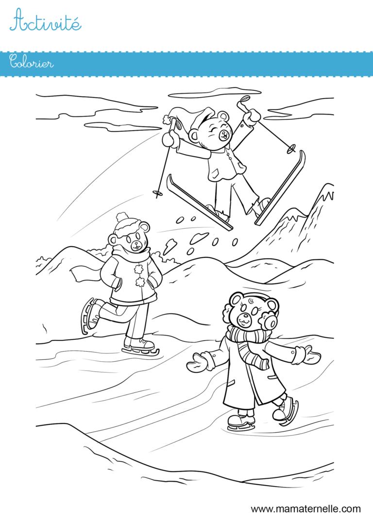 Activité : colorier - Ma Maternelle