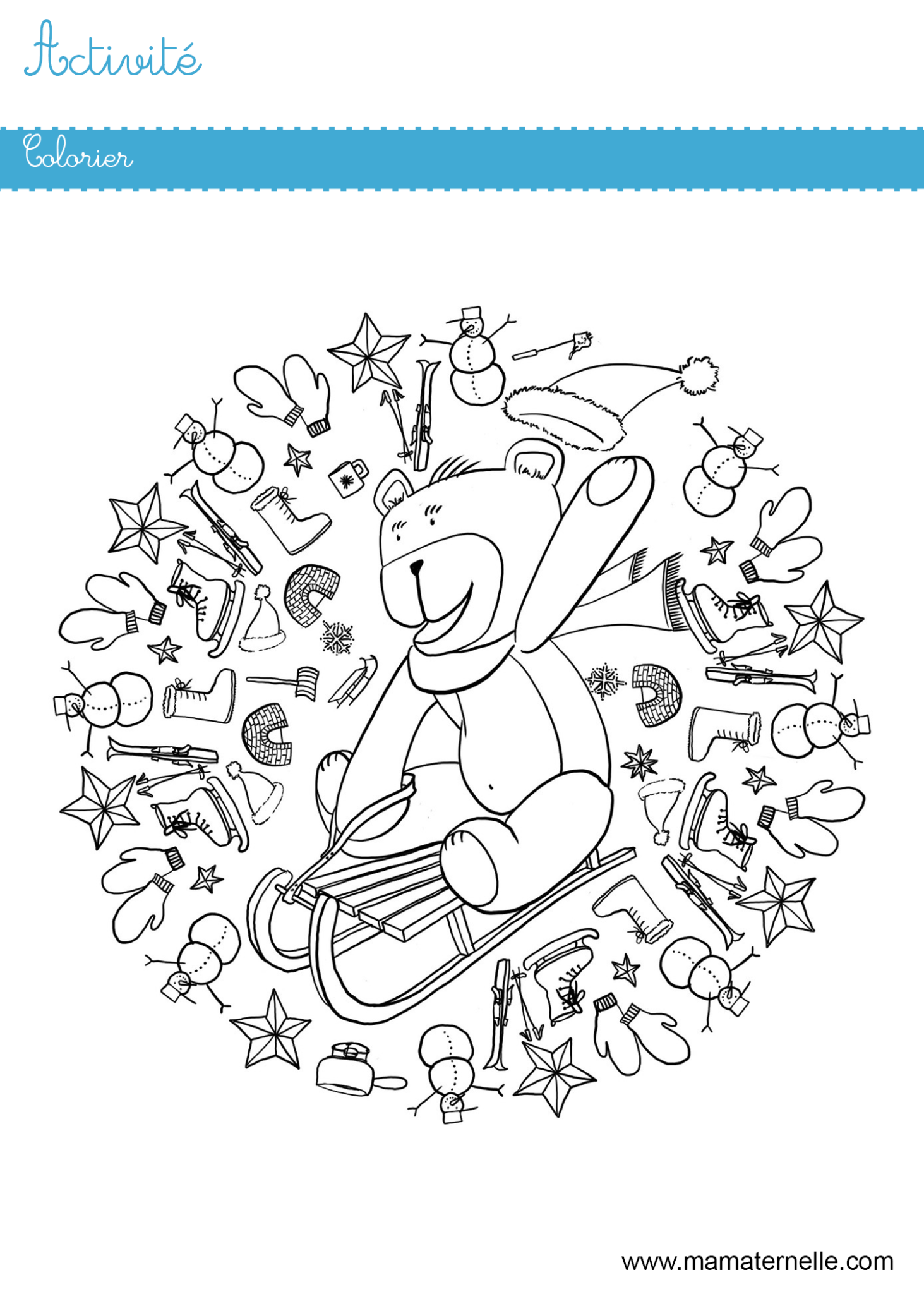 Activité : colorier - Ma Maternelle