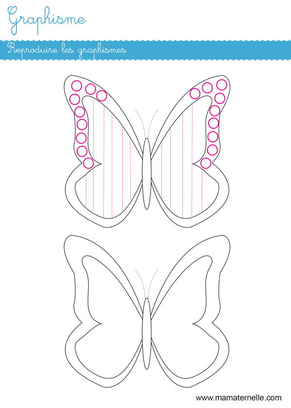 Graphisme : reproduire - Ma Maternelle