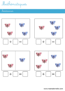 Mathématiques : additionner - Ma Maternelle