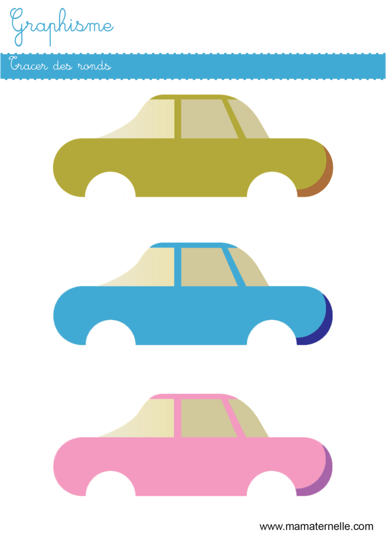 Graphisme : tracer des ronds - Ma Maternelle