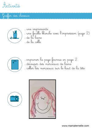 Activité : coller des gommettes - Ma Maternelle