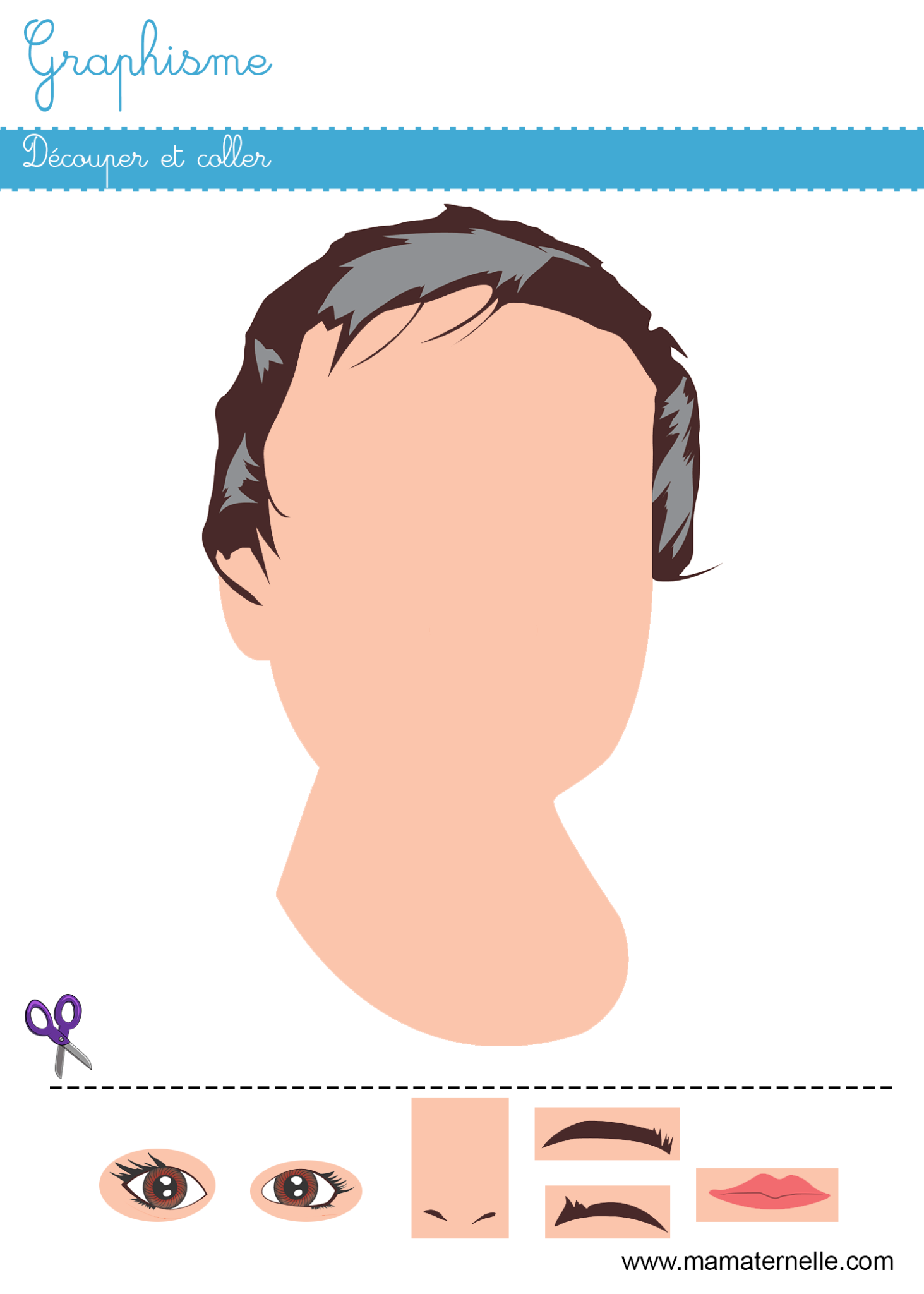 Graphisme : découper et coller - Ma Maternelle