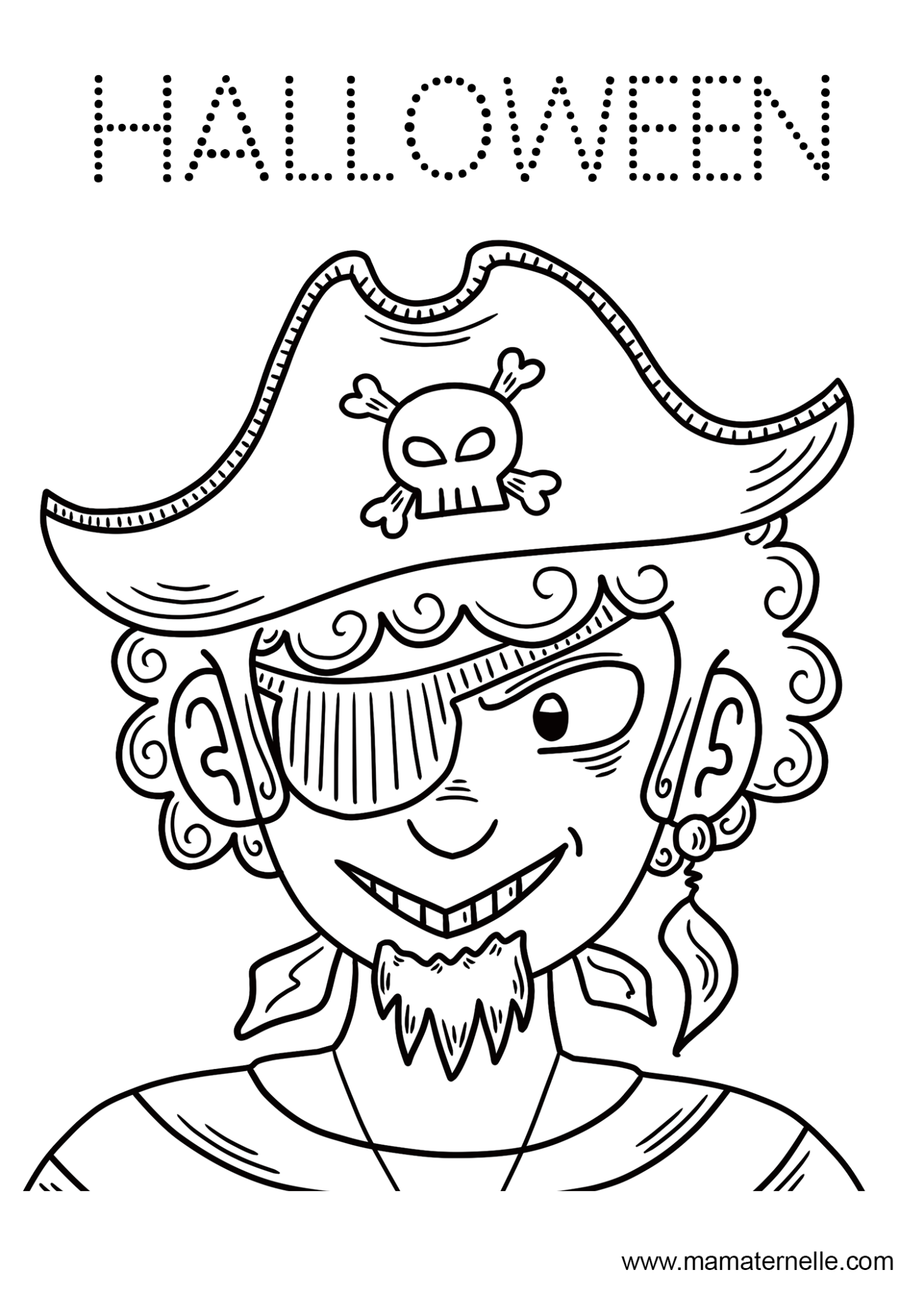 Coloriage Halloween - Ma Maternelle