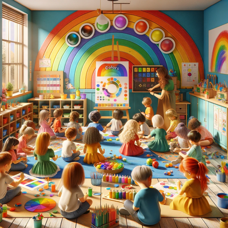 Exercices de maternelle sur les couleurs - Ma Maternelle