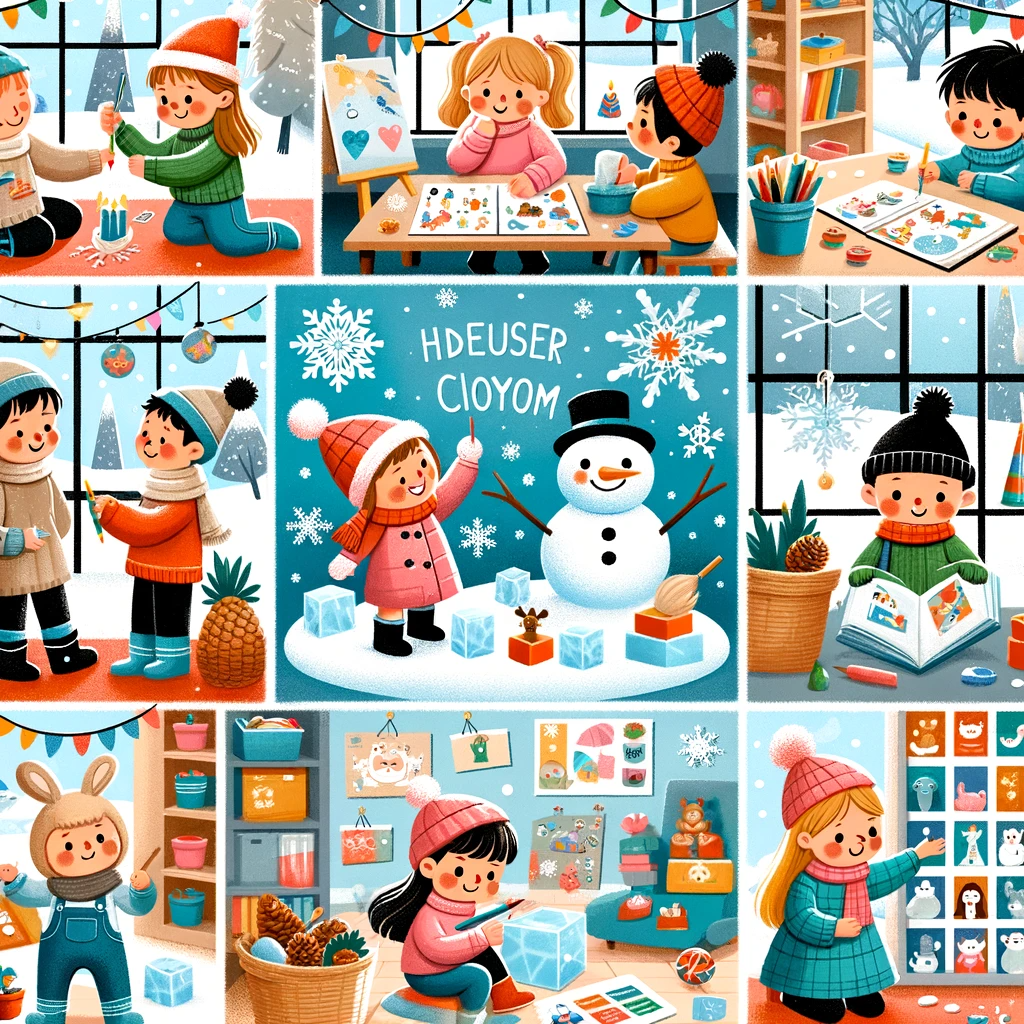 5 activités sur le thème de l'hiver - Ma Maternelle