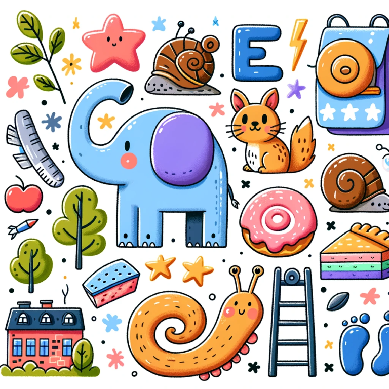 Les mots en E - Ma Maternelle