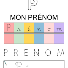 Mon prénom - Ma Maternelle