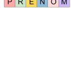 Mon prénom - Ma Maternelle