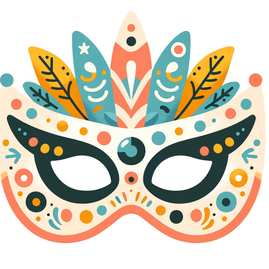 5 masques à imprimer pour le carnaval - Ma Maternelle
