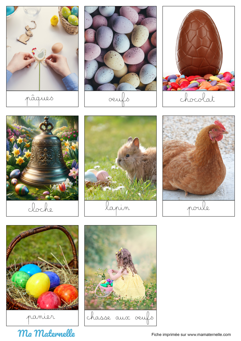 Cartes de nomenclature - Ma Maternelle