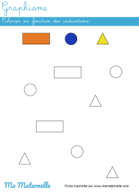 Graphisme : tracer la symétrie - Ma Maternelle