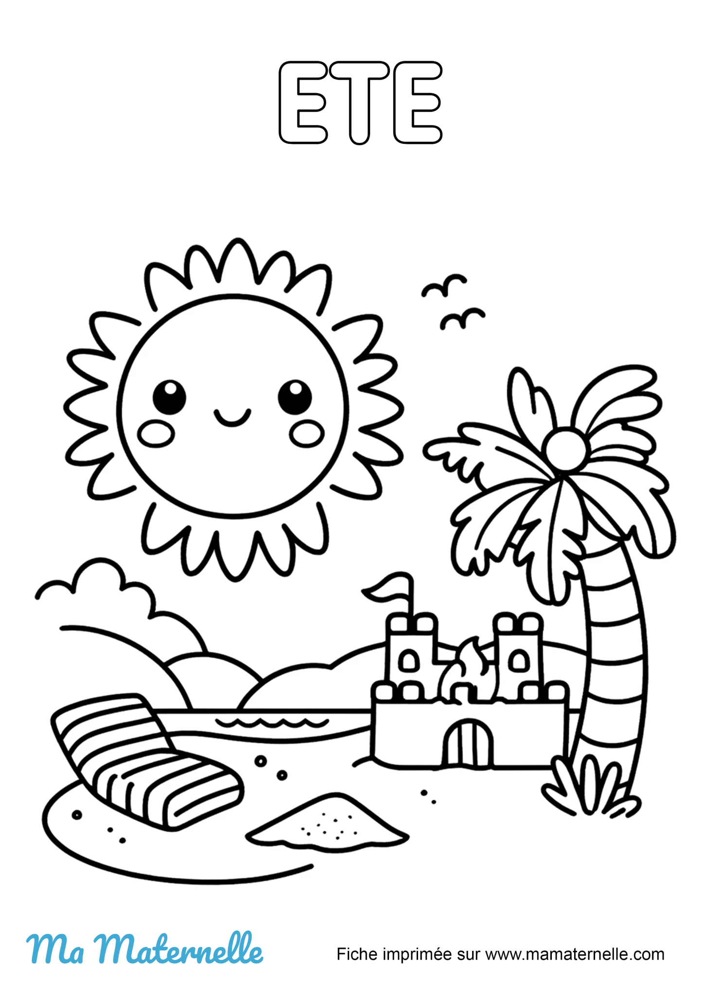 Activité : colorier - Ma Maternelle