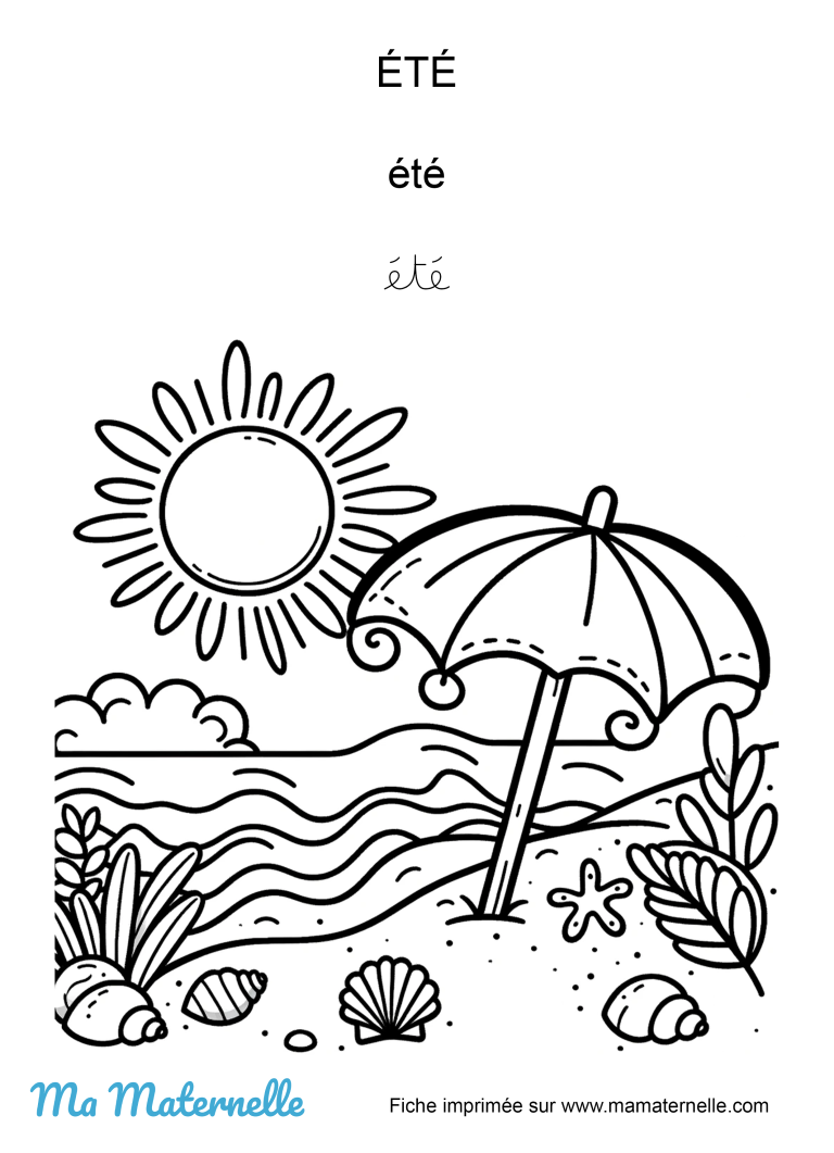 Activité : colorier - Ma Maternelle