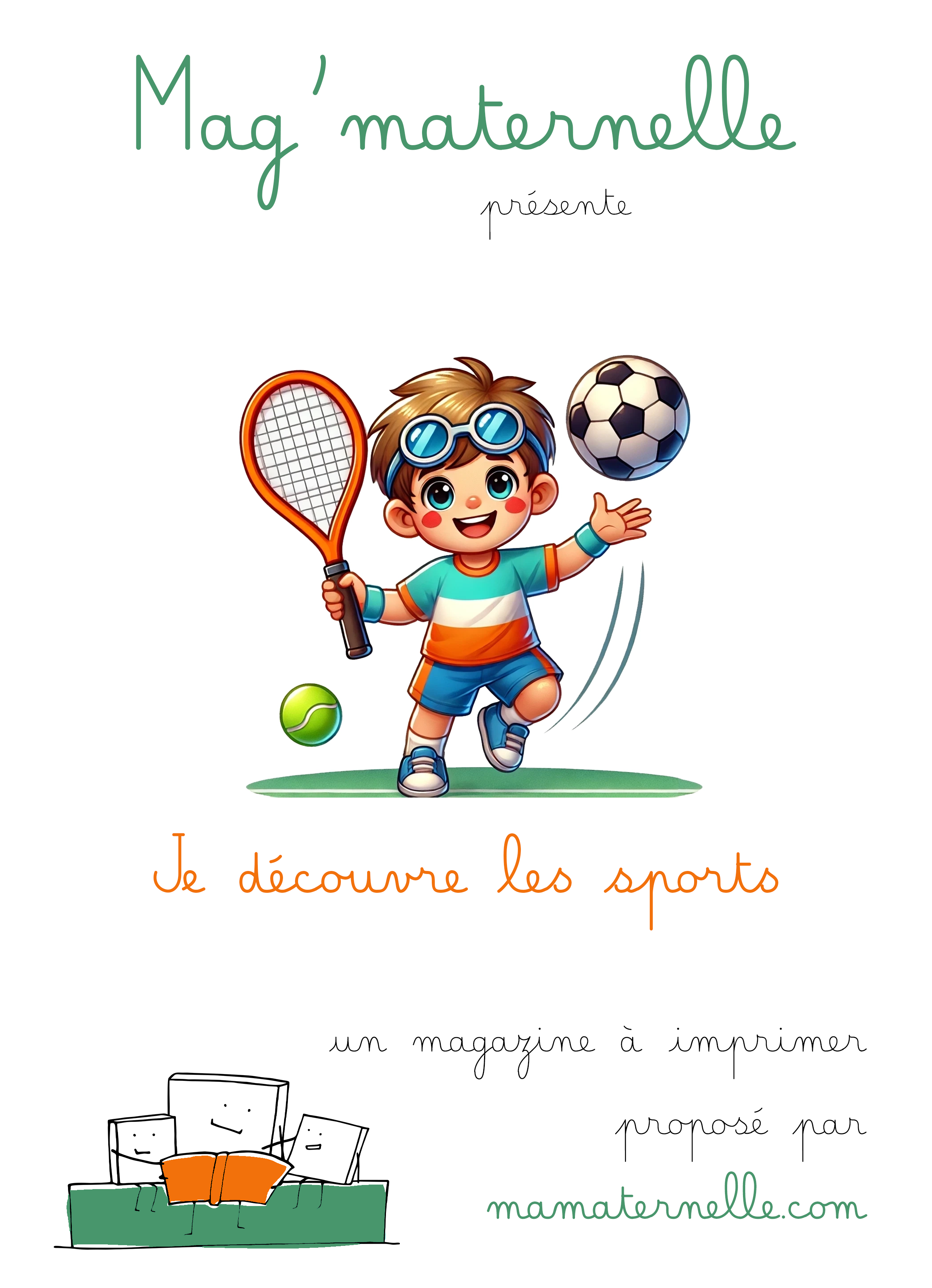 Cahier d'activités : Je découvre les sports - Ma Maternelle