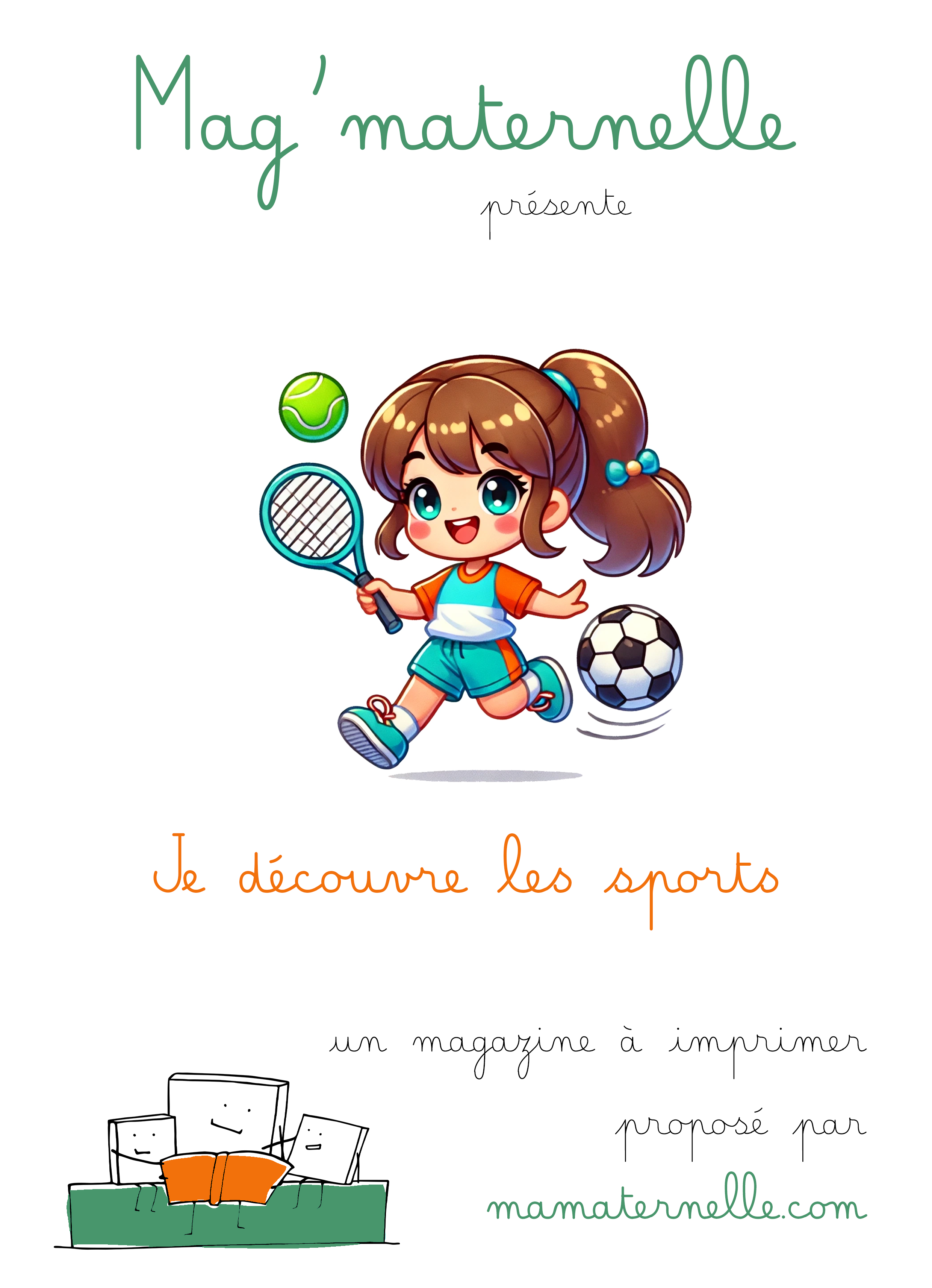 Cahier d'activités : Je découvre les sports - Ma Maternelle