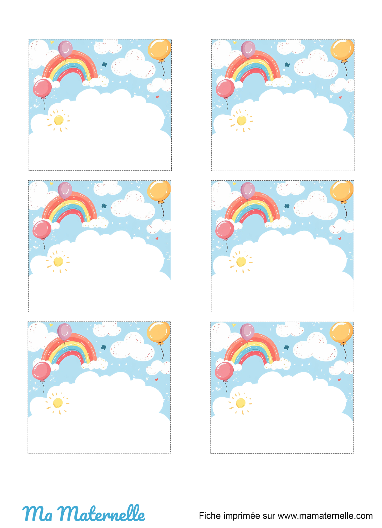 Etiquettes prénoms - Ma Maternelle