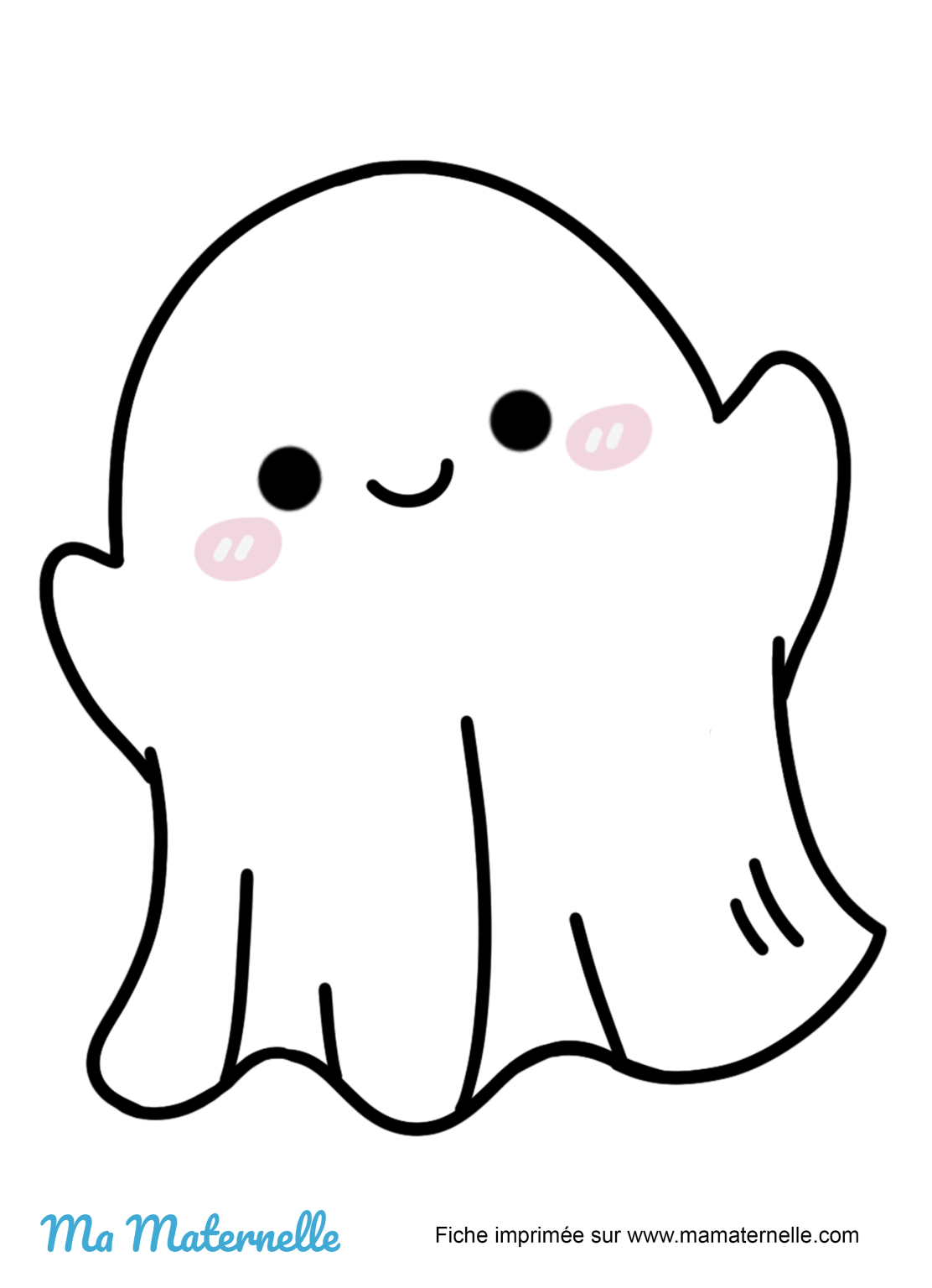 Activité : fantôme de coton - Ma Maternelle