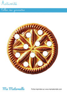 Activité : coller des gommettes - Ma Maternelle