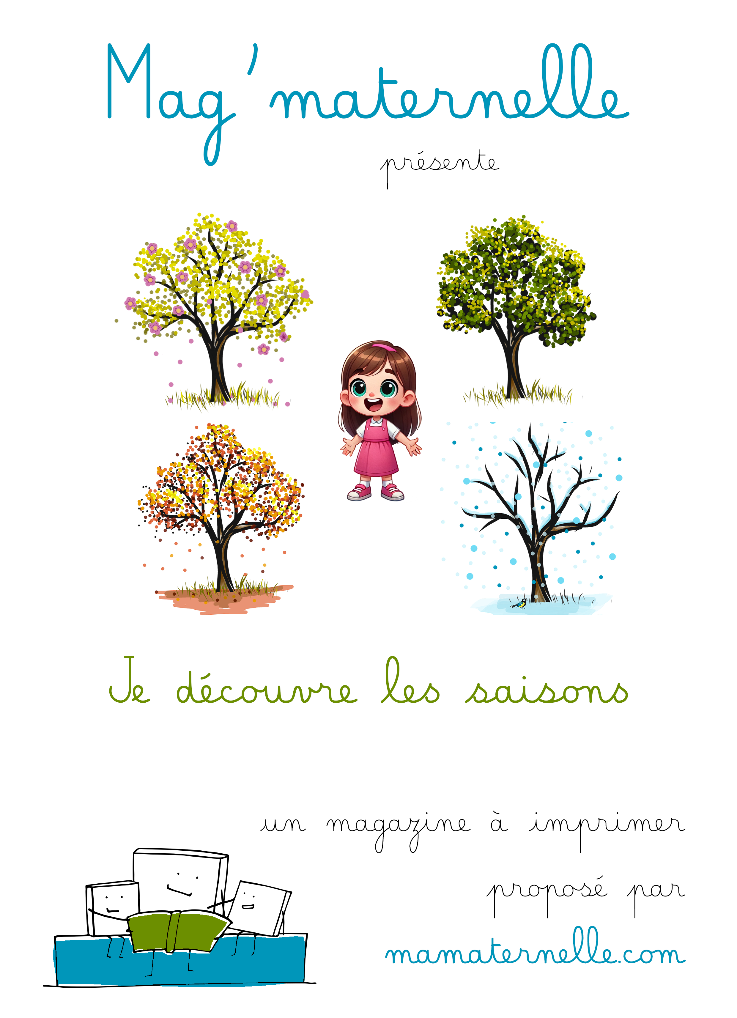 Cahier d'activités : Je découvre les saisons - Ma Maternelle