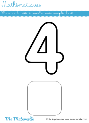 Mathématiques : placer de la pâte à modeler - Ma Maternelle