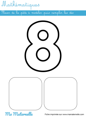 Mathématiques : placer de la pâte à modeler - Ma Maternelle