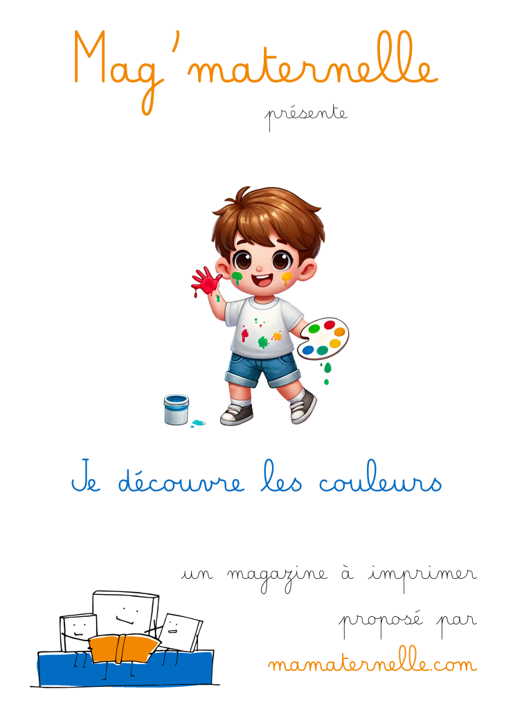 Cahier d'activités : Je découvre les couleurs - Ma Maternelle