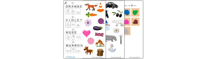 Cahier d'activités : Je découvre les couleurs - Ma Maternelle