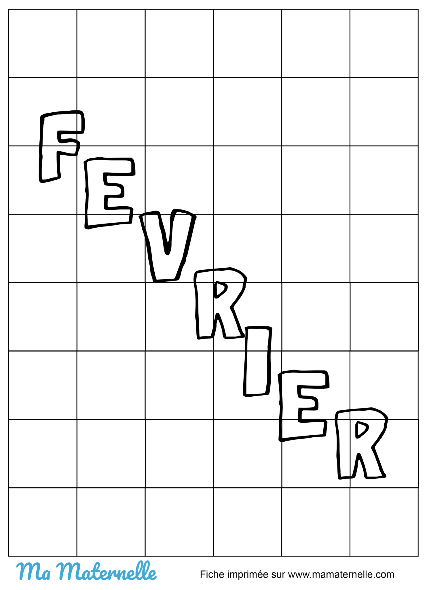Activité : coloriage des cases - Ma Maternelle