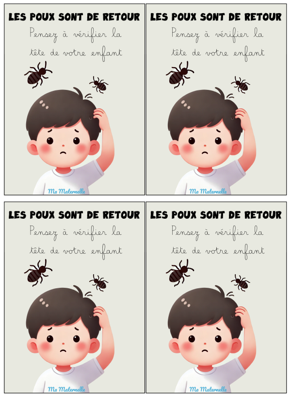Les poux à l'école maternelle : prévention et solutions naturelles - Ma ...