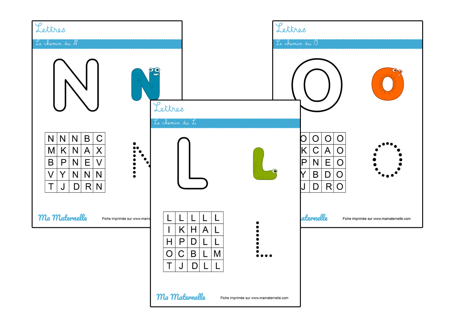 Atelier : le chemin des lettres - Ma Maternelle