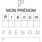 Mon prénom - Ma Maternelle