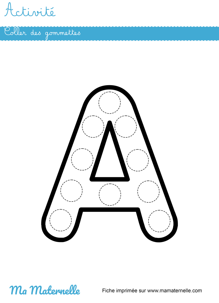 L'utilisation de gommettes en maternelle - Ma Maternelle