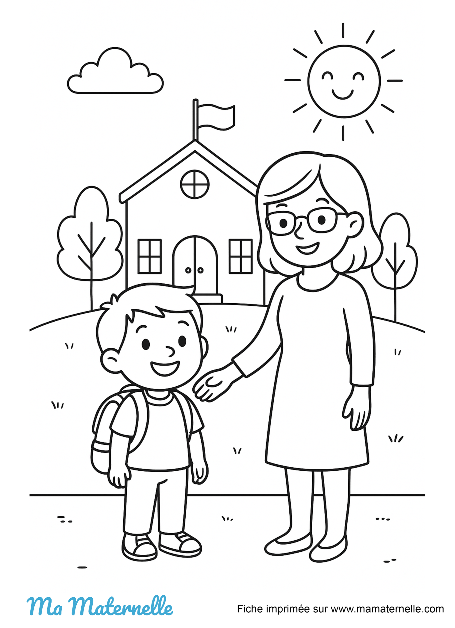 Activité : colorier - Ma Maternelle