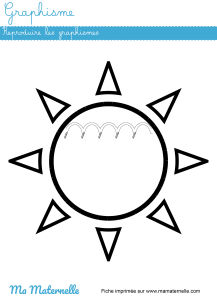 Graphisme : reproduire les graphismes - Ma Maternelle