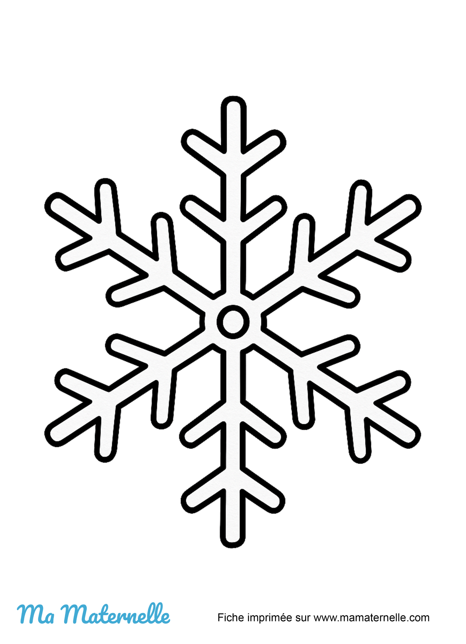 Coloriage : hiver - Ma Maternelle