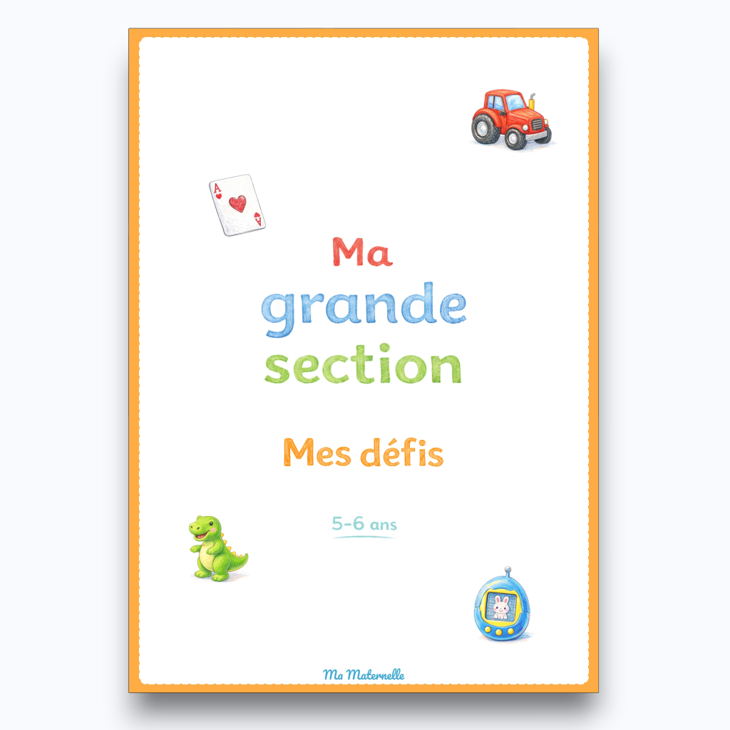 Cahier d'activités : Ma grande section - mes défis - Ma Maternelle